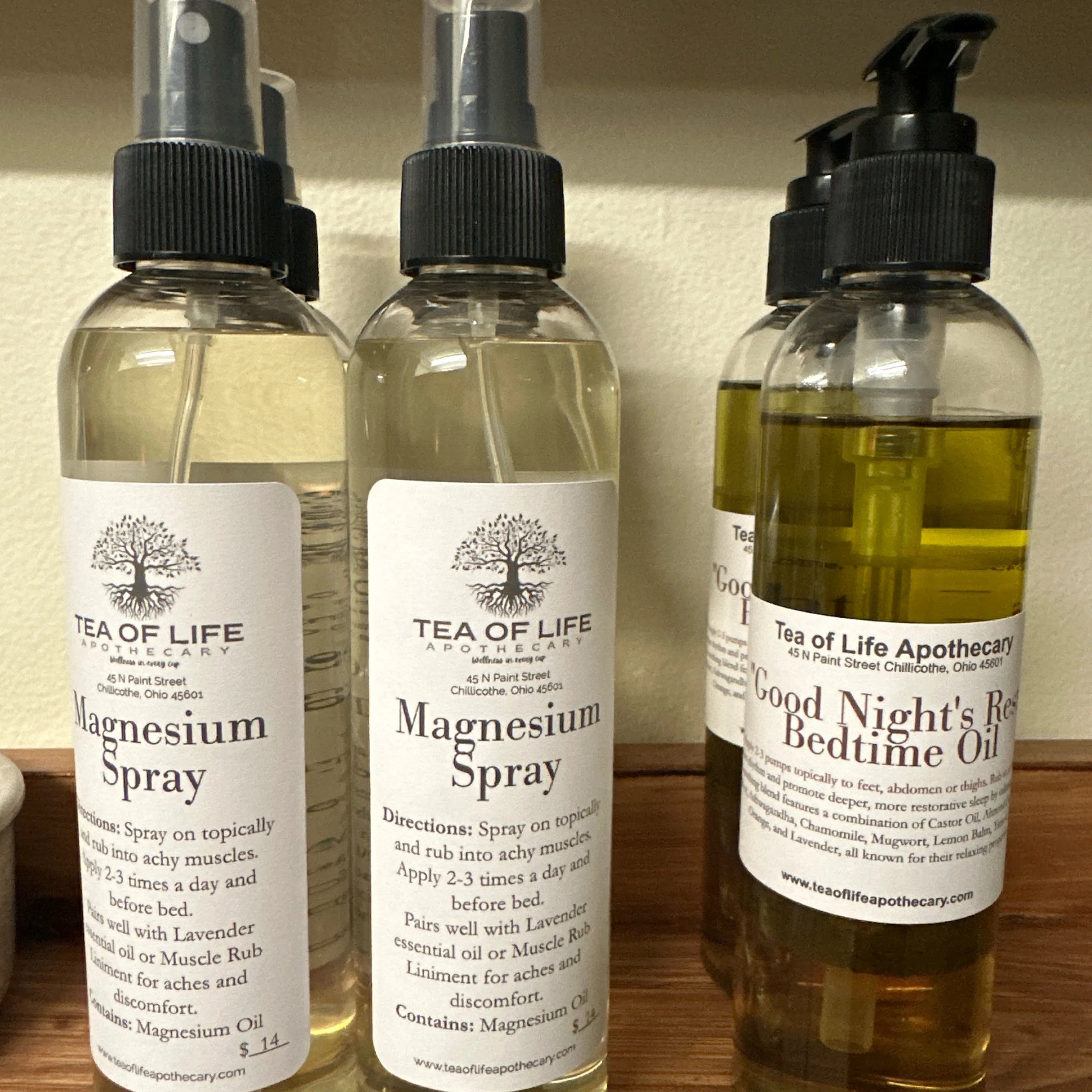 Magnesium Spray – Tea of life Apothecary