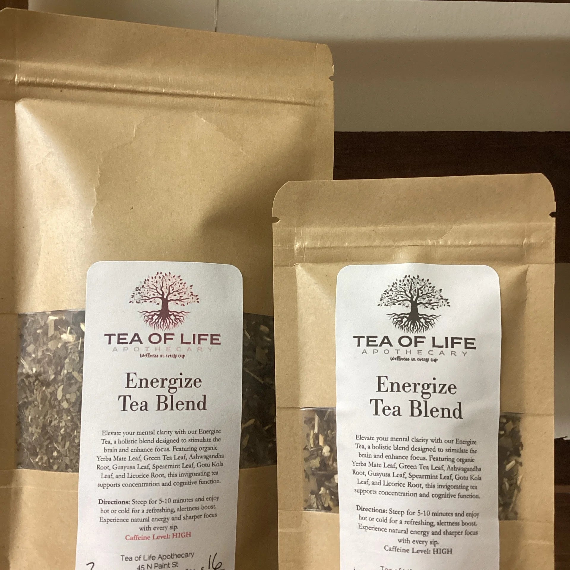 Energize Tea | Natural Energy Tea for Focus, Productivity & Sustained ...