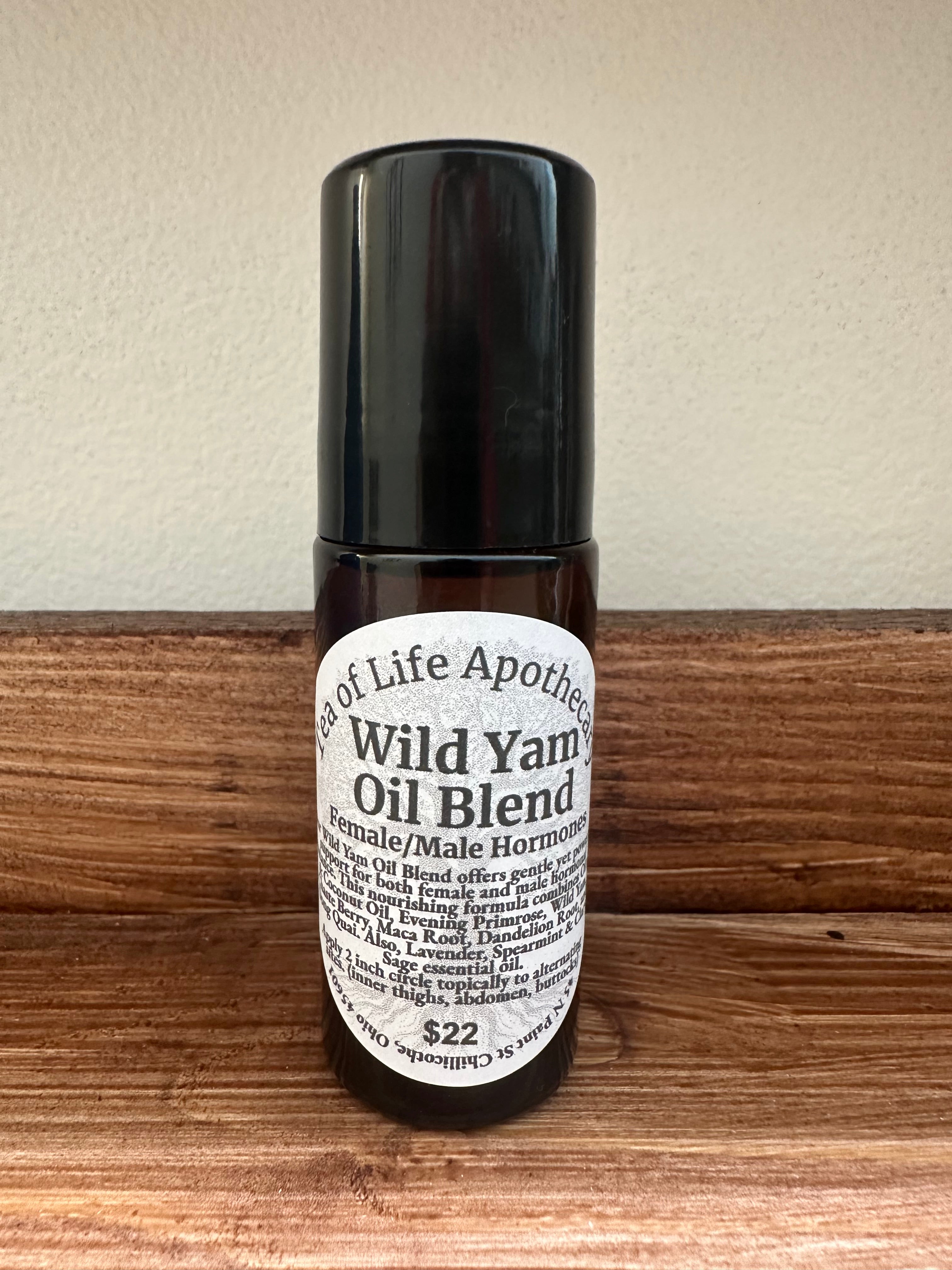 Wild Yam Hormone Support Oil | Transdermal Hormone & Endocrine Balance ...